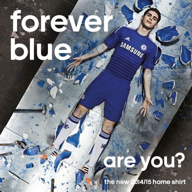 Chelsea revela o seu novo uniforme para a temporada 2014/15 - Chelsea ...