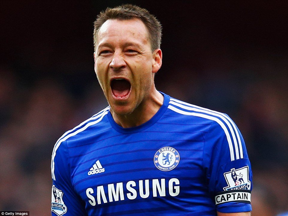 Atuações: John Terry é eleito o Homem do Jogo contra o Arsenal ...